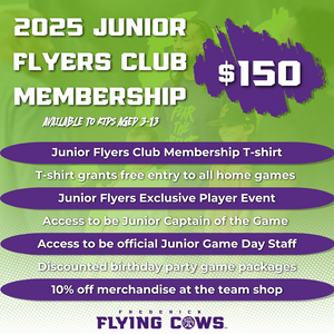 2025 Junior Flyers Membership – Frederick Flying Cows