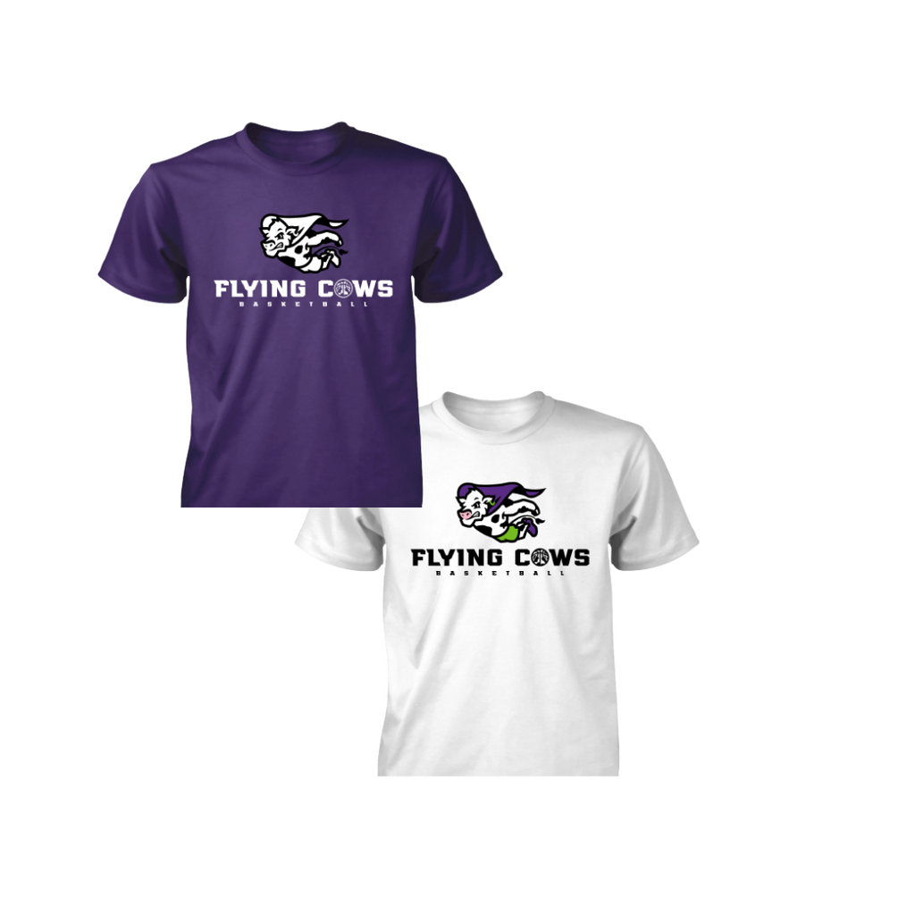 Flying Cows Logo T-Shirt – Frederick Flying Cows