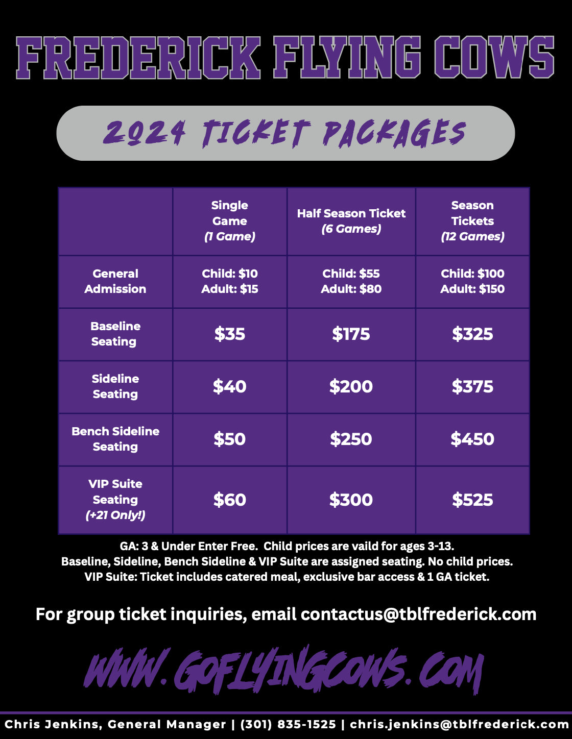 Frederick Flying Cows